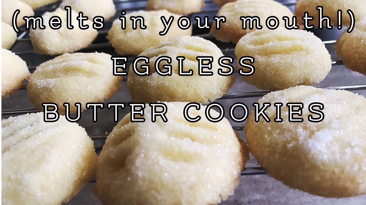 Melting moments / How to make a melts in your mouth Eggless Butter ...