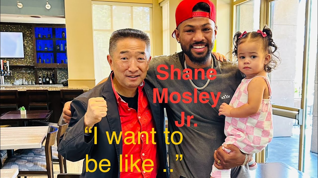 Shane Mosley Jr. シェーン・モズリーJr 「Eiji みたいに なりたい」 - YouTube