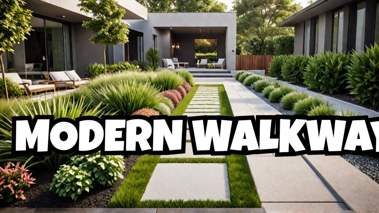 Transform Your Outdoor Space with These Modern Walkway Design Ideas ...