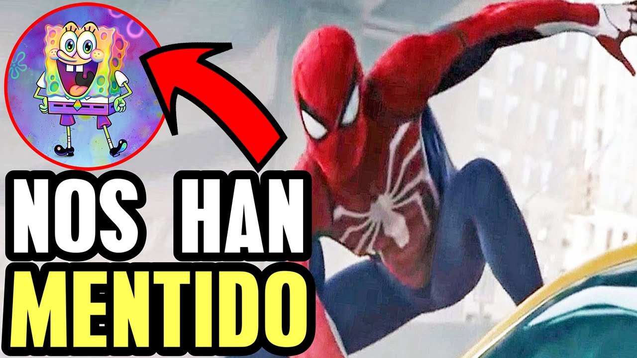 ¡Nos TIMARON! Bob Esponja NO es lo que dicen, Spider Verse ps4 y ...