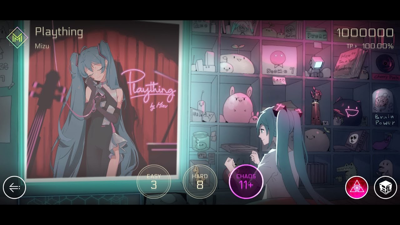 [Cytus II] [Character: Miku] [Plaything] (Chaos) 100TP! - YouTube