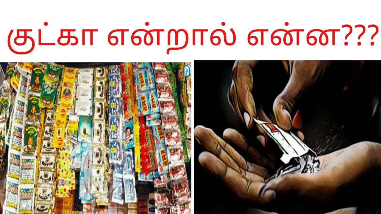 WHAT IS GUTKA??? குட்கா என்றால் என்ன?? - YouTube