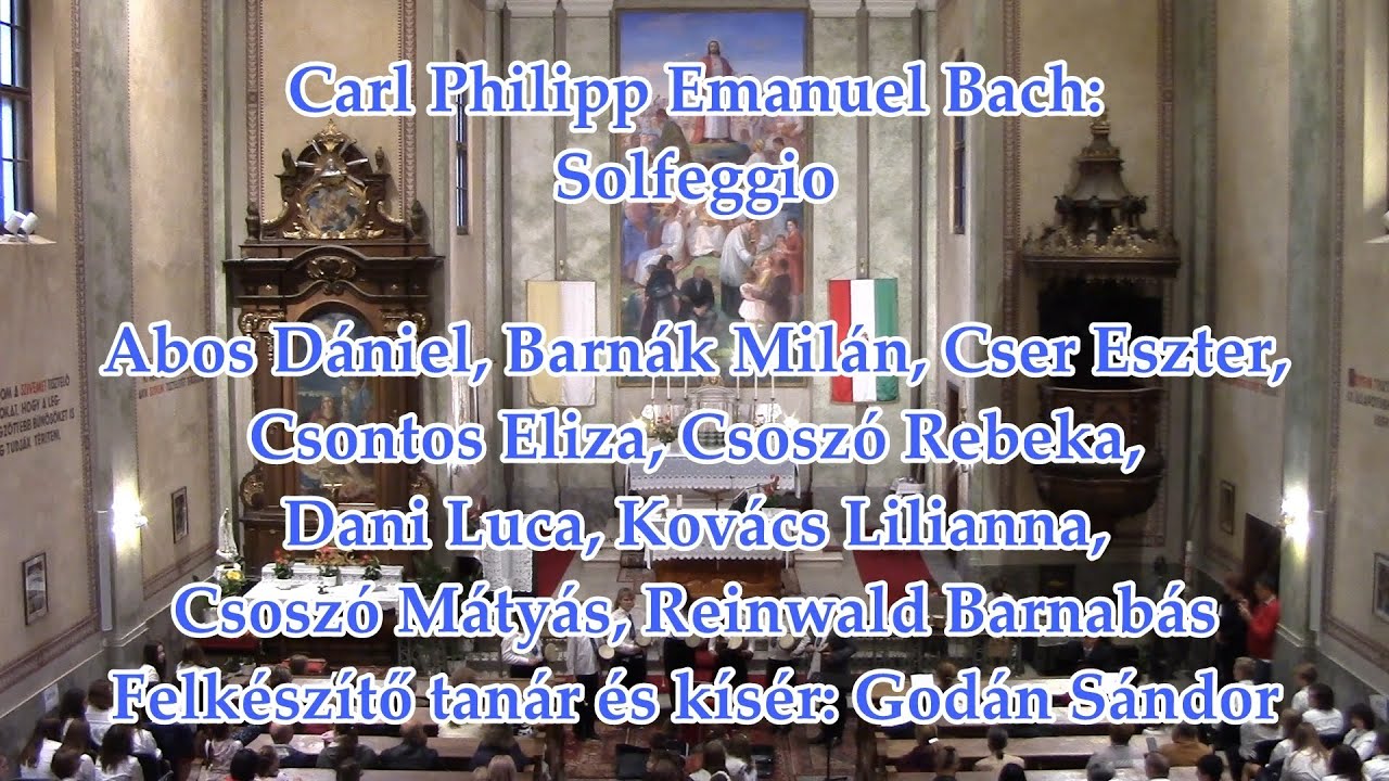 Carl Philipp Emanuel Bach: Solfeggio - YouTube