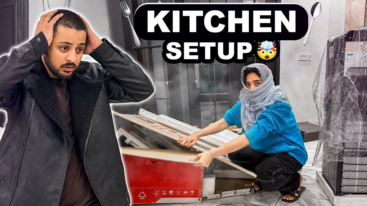 KITCHEN KA SETUP MUSHKIL HOGYA 🤯 | Areeb Ki Flop Acting Pakri Gai 😂 ...