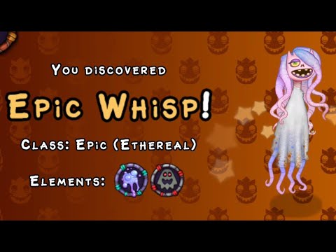 How to breed Epic Whisp on Ethereal island (Breed: Nebulob + Kazilleon ...