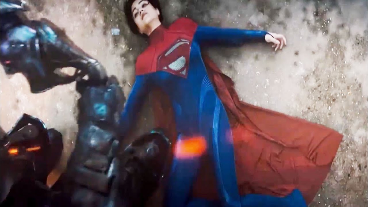 The FLash 2023: SUPERGIRL DEATH SCENE General Zod VS Supergirl l NEW ...