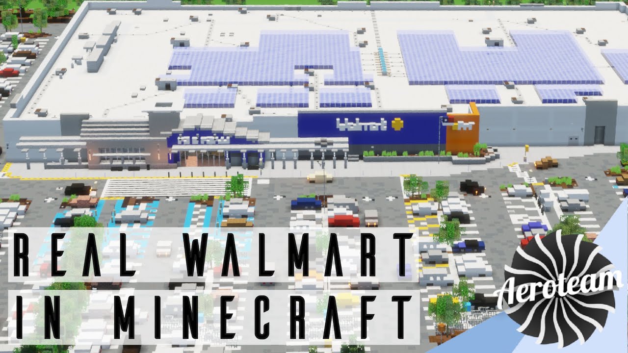 Minecraft Walmart Inside