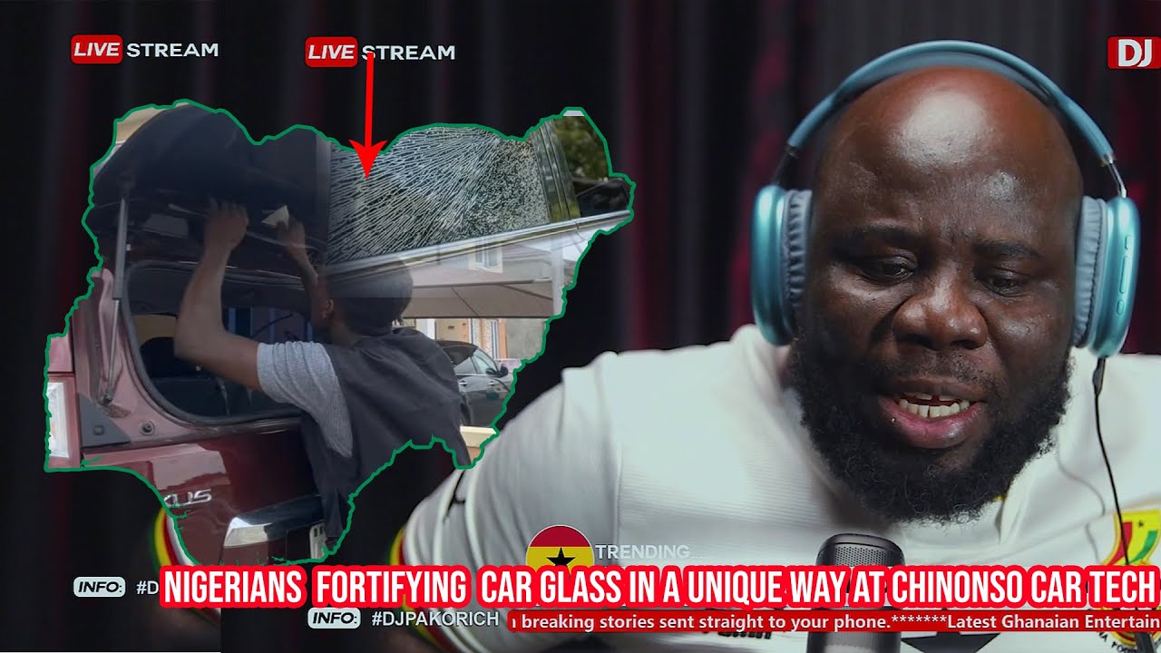 Nigerians fortifying car glass in a unique way at CHINONSO CAR TECH ...