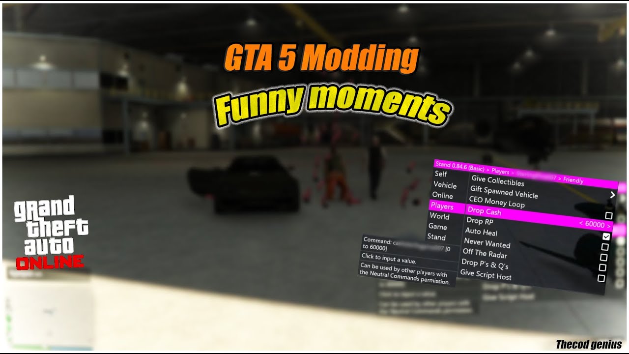 GTA 5 PC Mods | Funny Moments | He Likes Boys?! | Stand Basic Menu ...