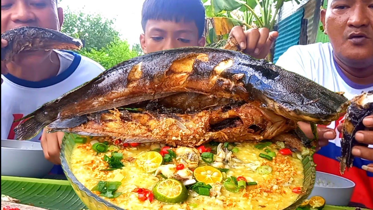 OUTDOOR COOKING/LELUT HITO AT PALAKA/OR LUGAW HITO AT PALAKA/FIRST TIME ...