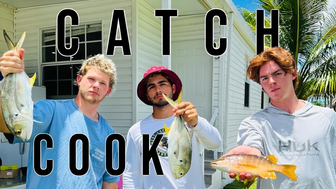 We Cooked a TRASH fish and made it DELICIOUS! (Tarpon, Snapper, and ...