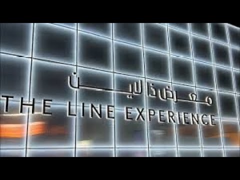 NEOM | THE LINE | The Line Experience exhibition Riyadh - YouTube