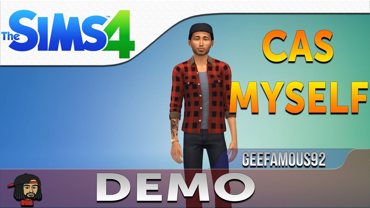 The Sims 4 | Create A Sims Demo | Making Myself - YouTube