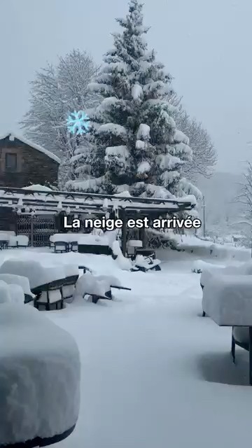 40 CM DE NEIGE DANS LE NORD ARDÈCHE #ardeche #neige #auvergnerhonealpes ...