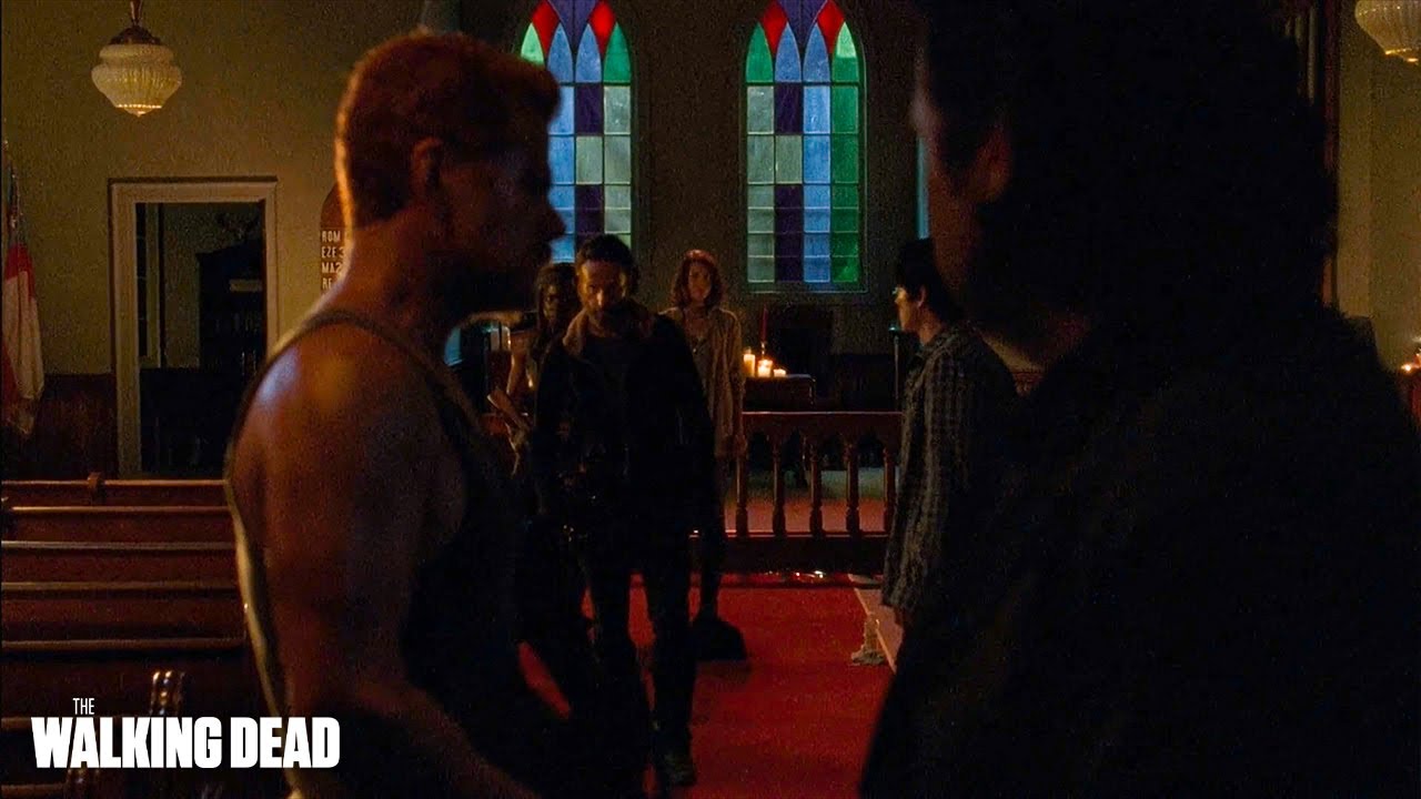 Rick And Abraham Almost Fight - The Walking Dead - YouTube