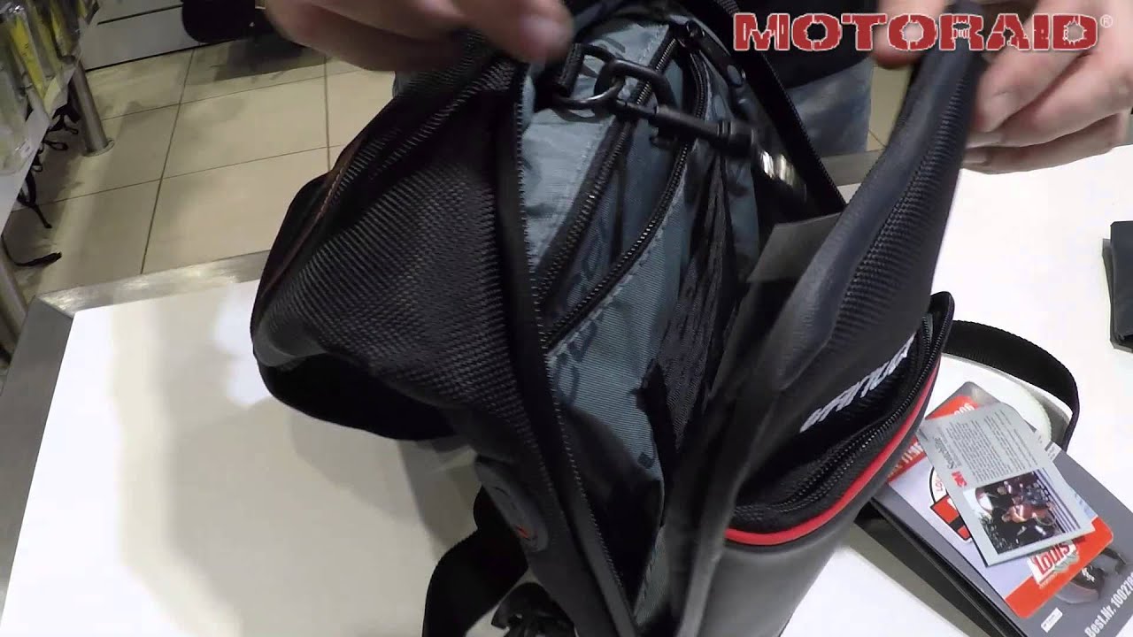 Vanucci small backpack review by MotoRAID - YouTube