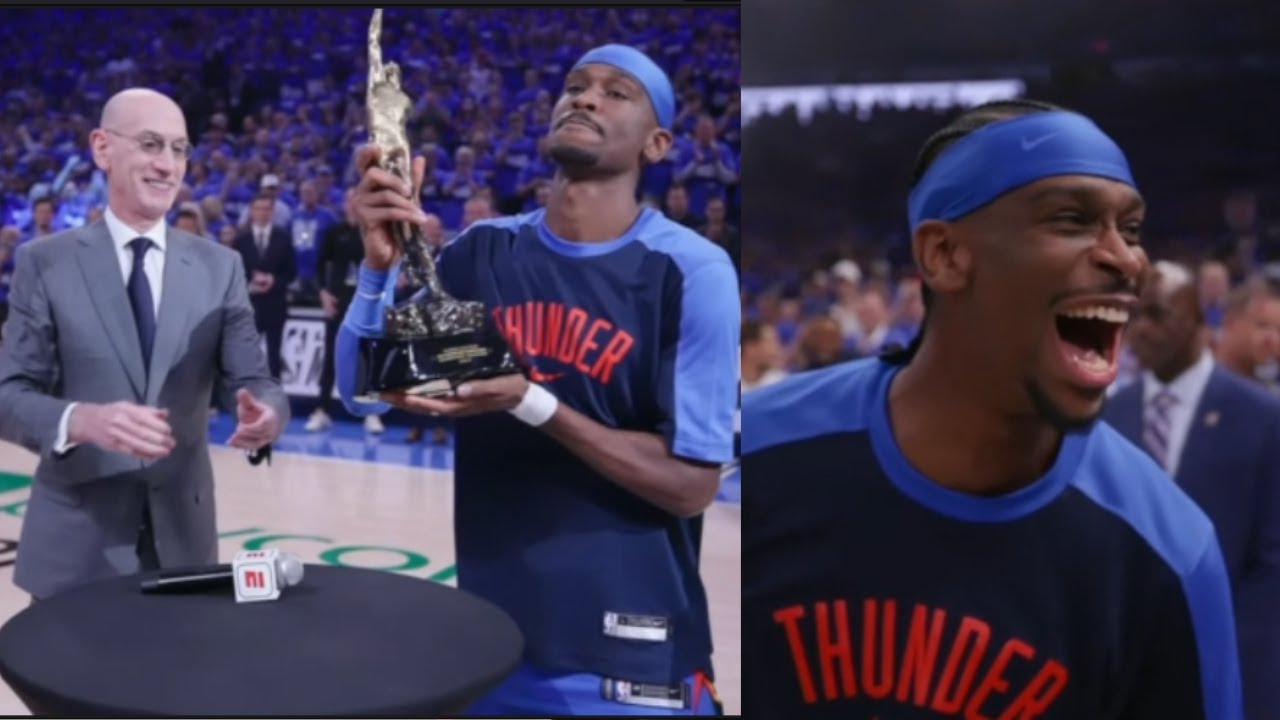 Shai Gilgeous-Alexander accepts Michael Jordan MVP & CANT STOP ...