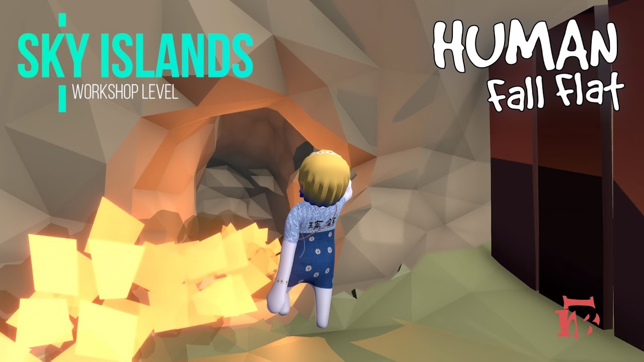 Human Fall Flat - Sky Islands Level Walkthrough | Custom Map | Steam ...