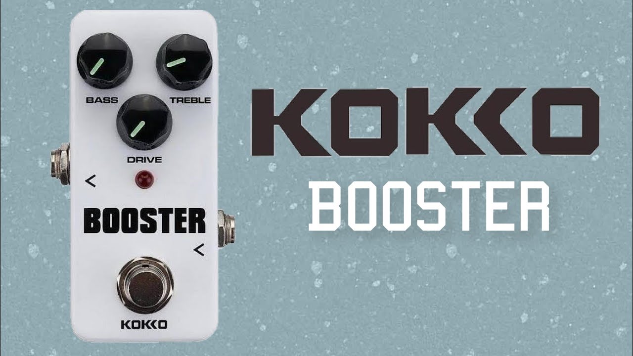 Kokko Booster, Sounds Demo - YouTube