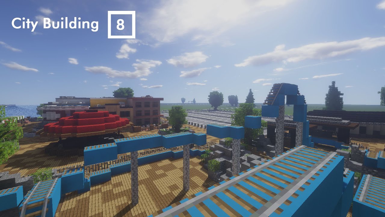 Minecraft City Building #8 II Pier II Minecraft Timelapse - YouTube