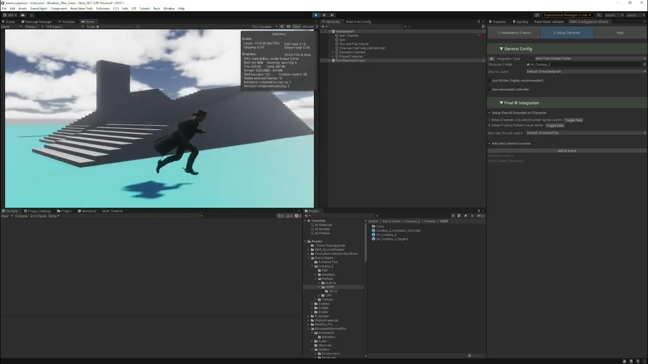 Motion-Matching Locomotion Controller for Unity - Changing Character Models - YouTube
