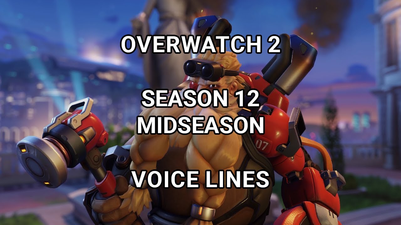 Overwatch 2 Season 12 - Midseason Voice Lines World of Warcraft Collab ...