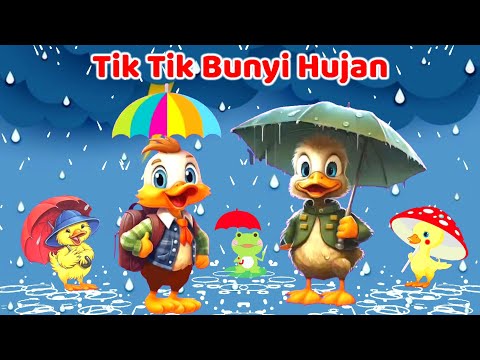 TIK TIK BUNYI HUJAN || Lagu Anak Indonesia Populer