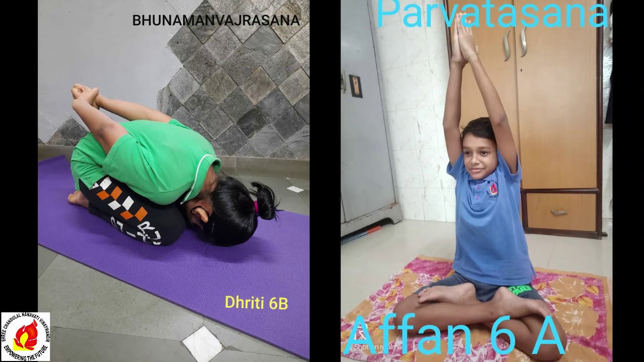 CNVM NANAVATI SCHOOL YOGA DAY - YouTube