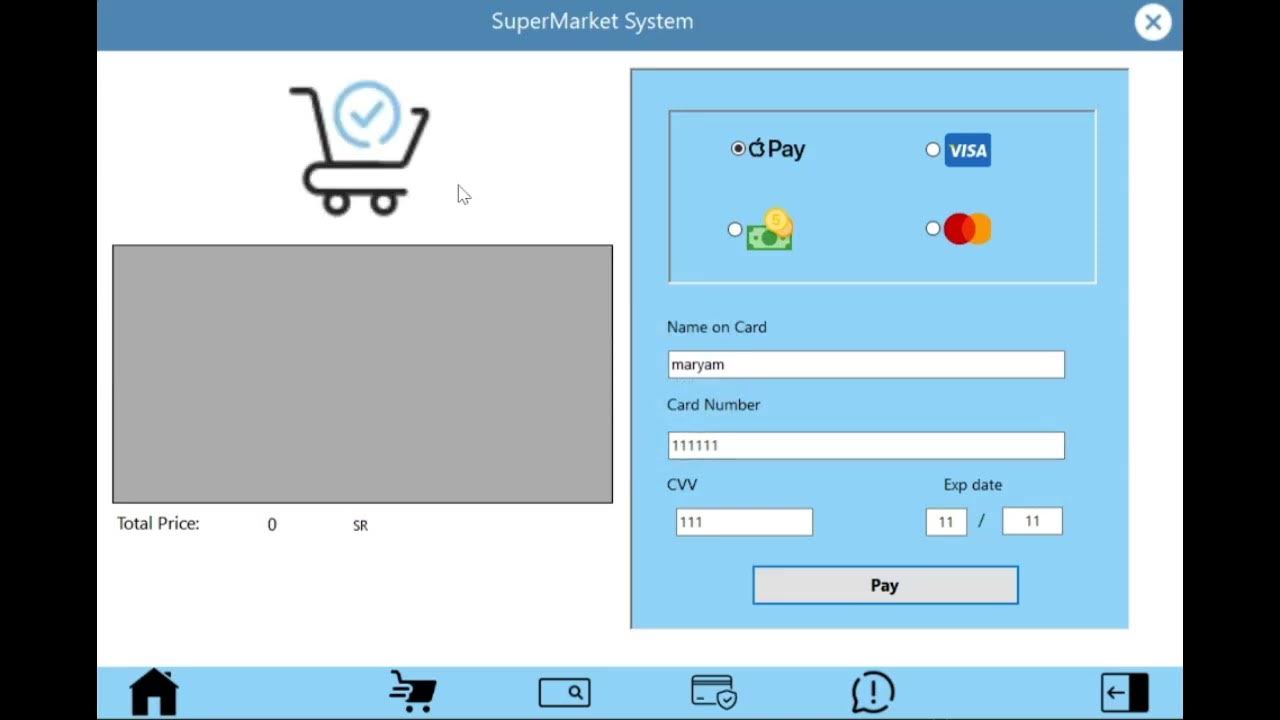 Supermarket System Project- Advanced Programming with C# - YouTube