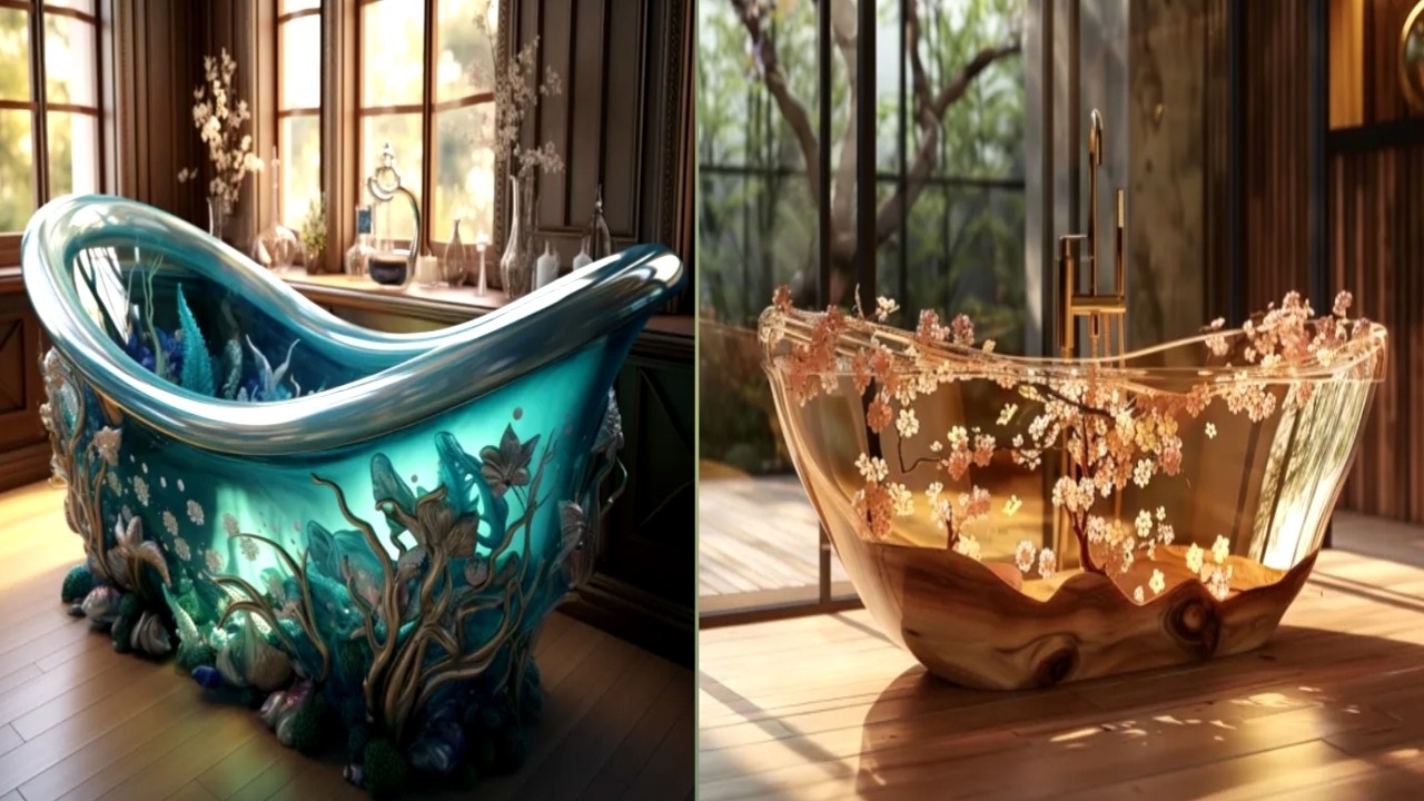Epoxy Resin Wooden Bathtub,Resin bathtub,Resin Art, How to make Resin ...