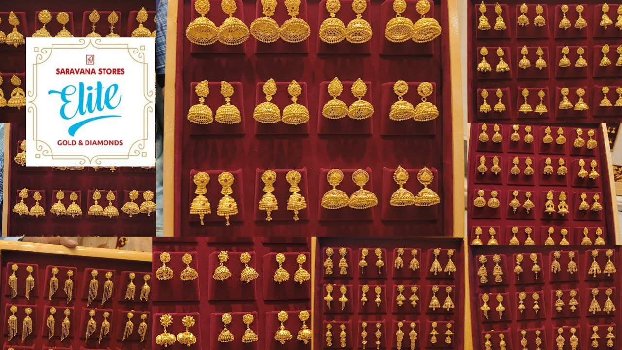 Traditional wedding jhumka collection Fancy gold jimikki collection ...