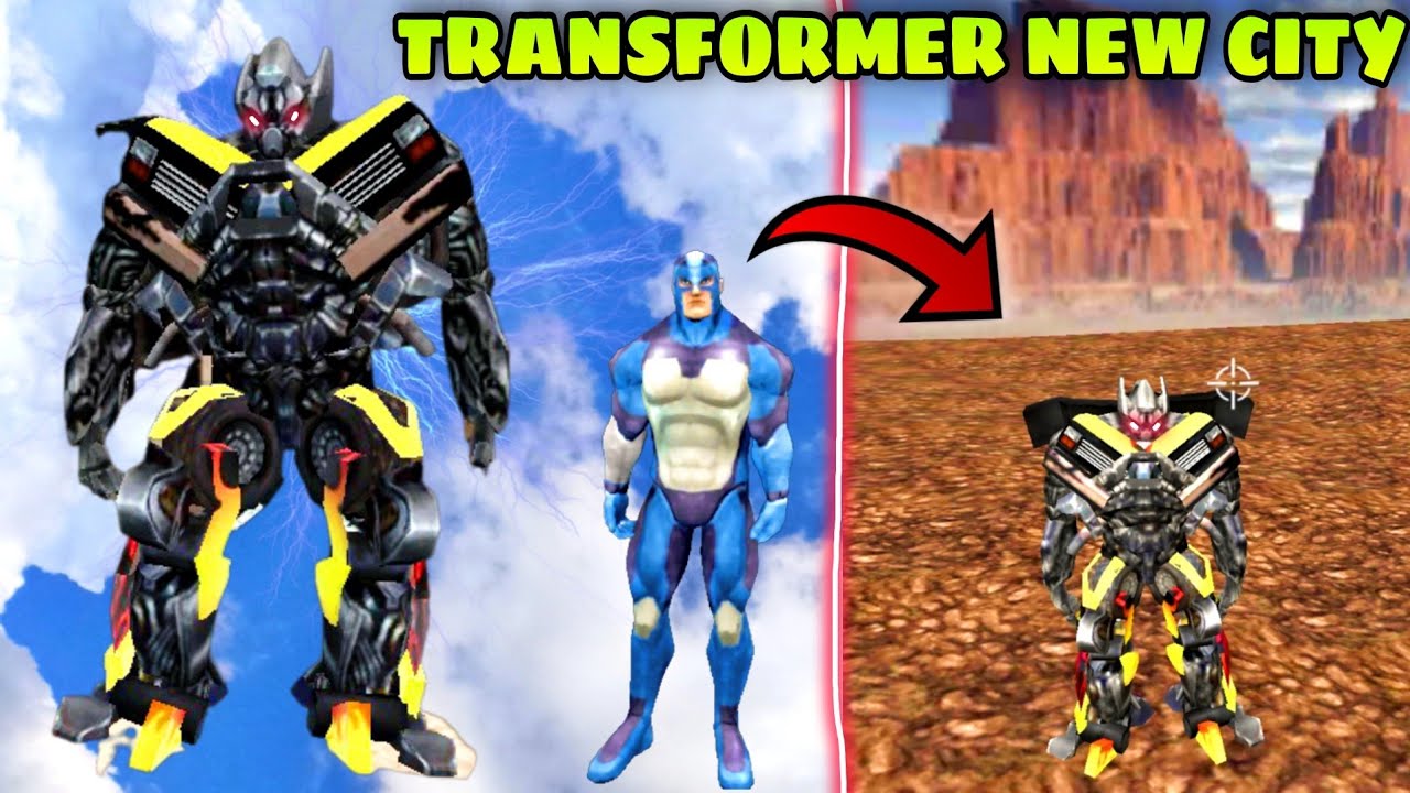 Transformer robot going to new City😲 - YouTube