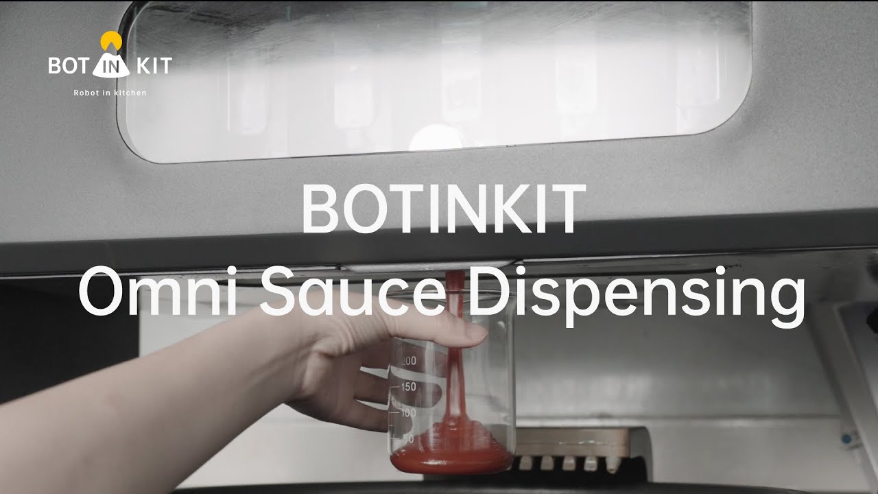 🚀 Introducing BOTINKIT Omni's sauce dispensing feature! - YouTube