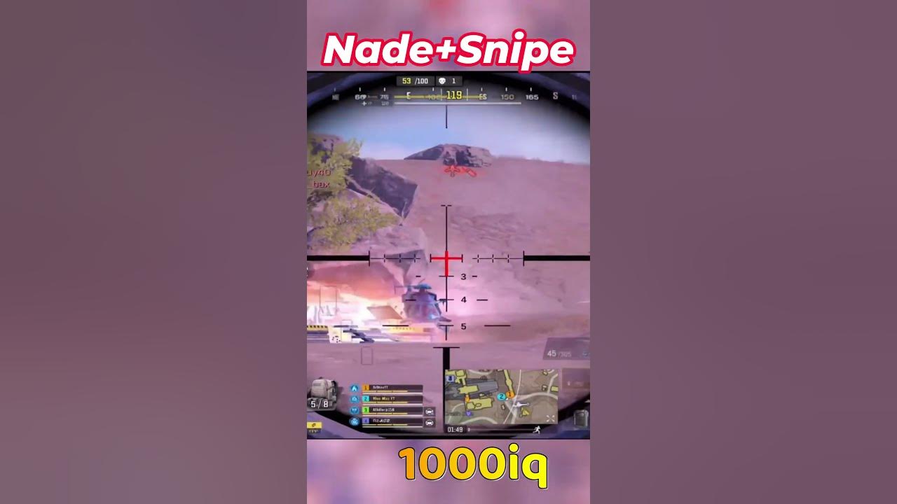 Nade+Snipe=BOOM💥 #codm#codmobile #codmshorts #callofdutymobile #codmbr - YouTube