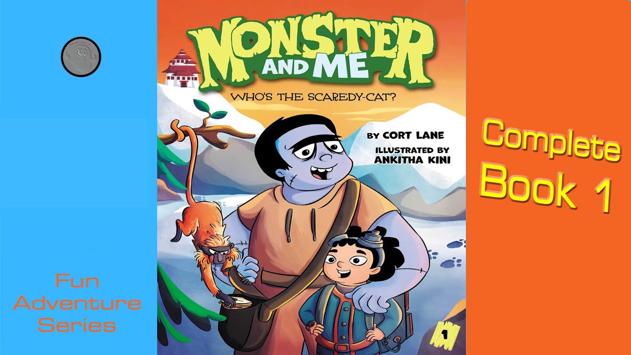 MONSTER and ME 😉 Who’s The Scaredy-Cat? 📚 Kids Audio Book Series - YouTube