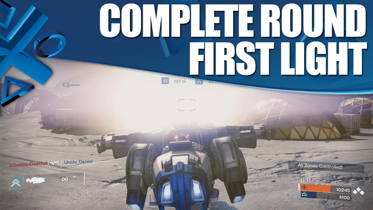 Destiny Multiplayer Gameplay - Control on First Light - YouTube