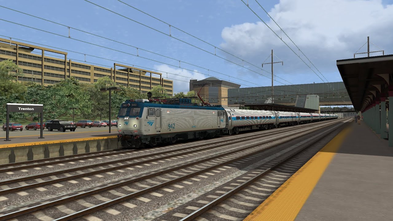 Train Simulator 2020 Operating Amtrak AEM-7AC 942 On Northeast Regional ...