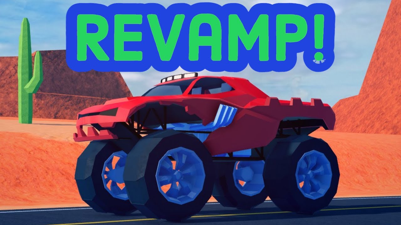 Monster Truck Revamp + Hyperchrome Colors! | Roblox Jailbreak Update ...