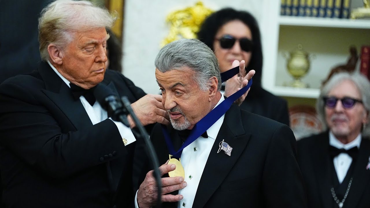 Sylvester Stallone received a Kennedy Center Honor from American ...