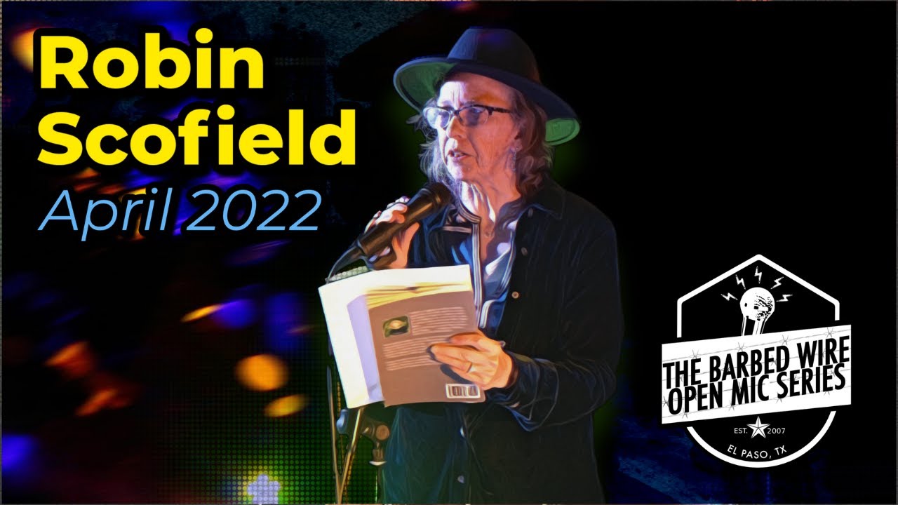 Open Mic | Robin Scofield sharing poetry, April 2022 - YouTube