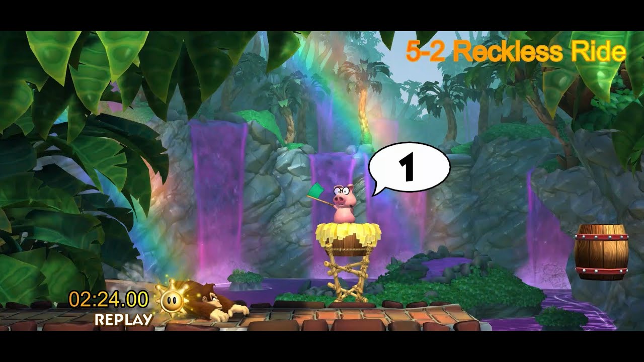 DKCTF 5-2 Shiny Gold Guide (02:24) - YouTube