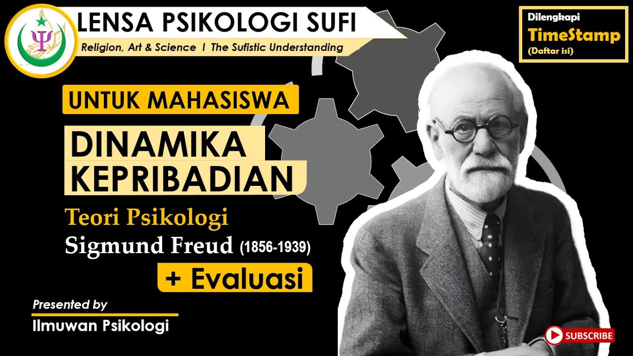 48. TEORI PSIKOLOGI SIGMUND FREUD Eps. 2 - DINAMIKA KEPRIBADIAN - YouTube