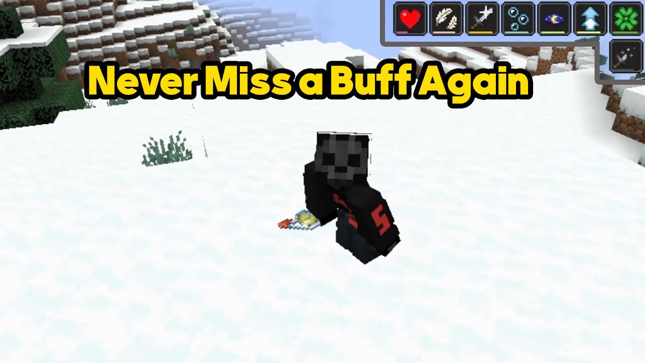 Status Effect Bars See Potion Timers Easily in Minecraft - YouTube