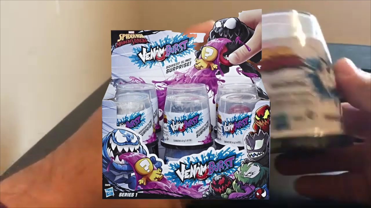 Figuras Venom Burst Basadas en Spider-Man Maximum Venom 2 en 1 Marvel ...