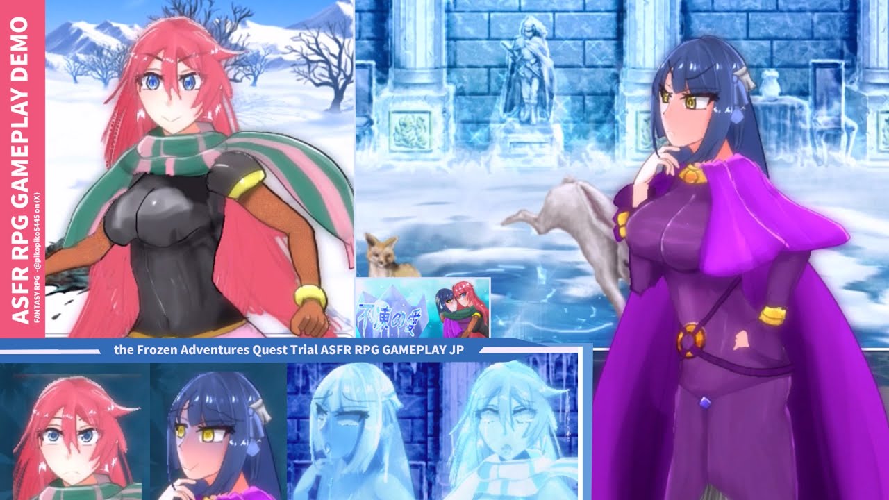 the Frozen Quest Fantasy ASFR | RPG Gameplay (DEMO) - YouTube