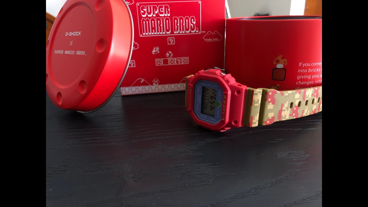 G-Shock Super Mario Bros (Unboxing en Español) - YouTube