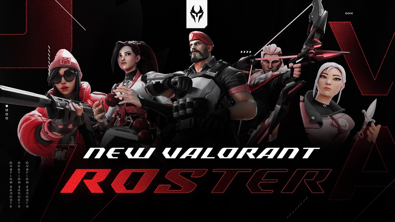 VALORANT ROSTER 2021 - YouTube