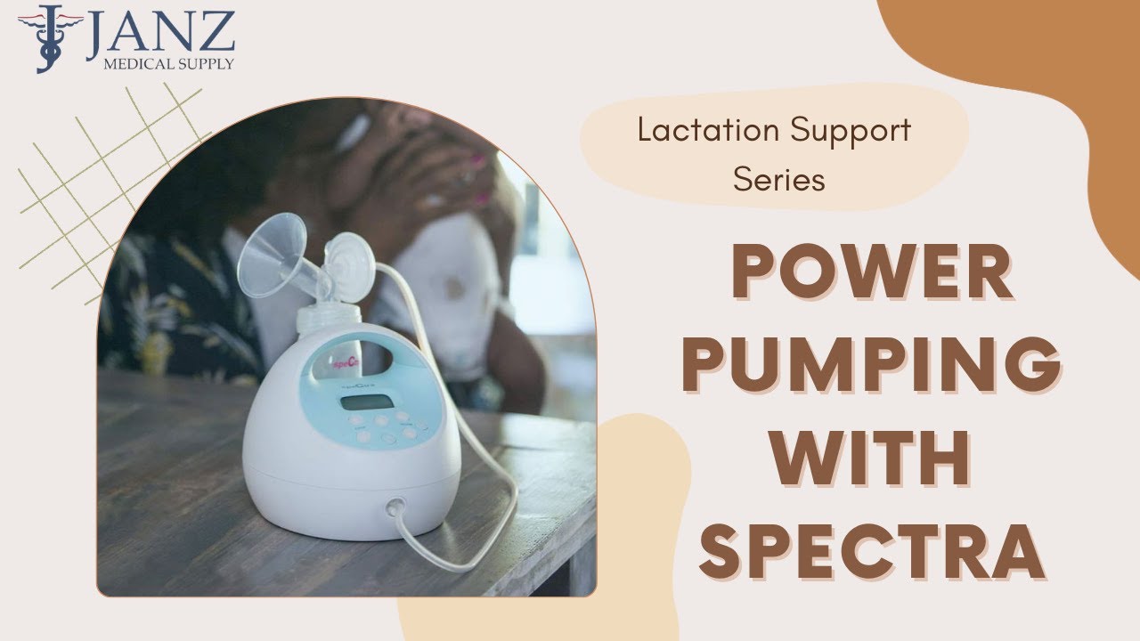 Lactation Support Series: Power Pumping with Spectra - YouTube