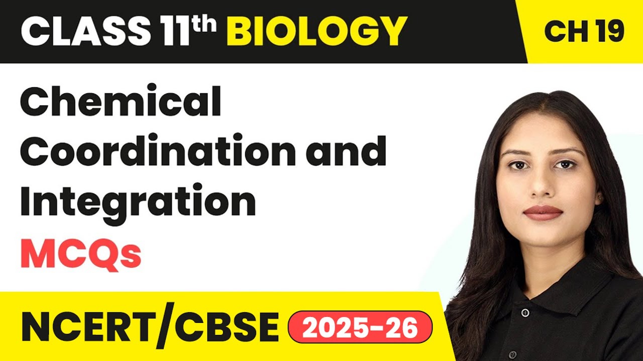 Chemical Coordination and Integration - Multiple Choice Questions ...
