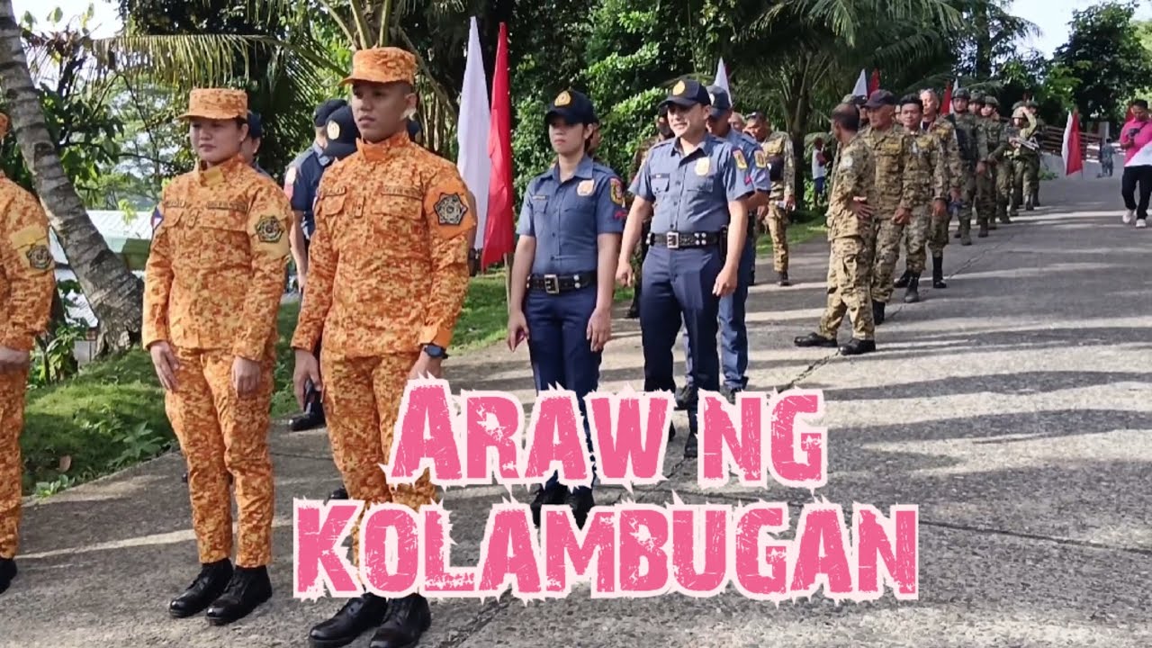 Araw ng Kolambugan/Parade and Road Security - YouTube